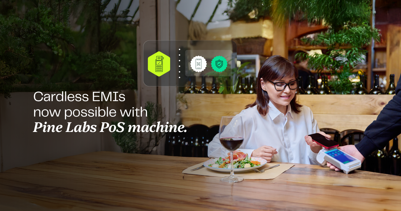 Cardless EMI with POS – Best for Mobile & Online | Pine Labs